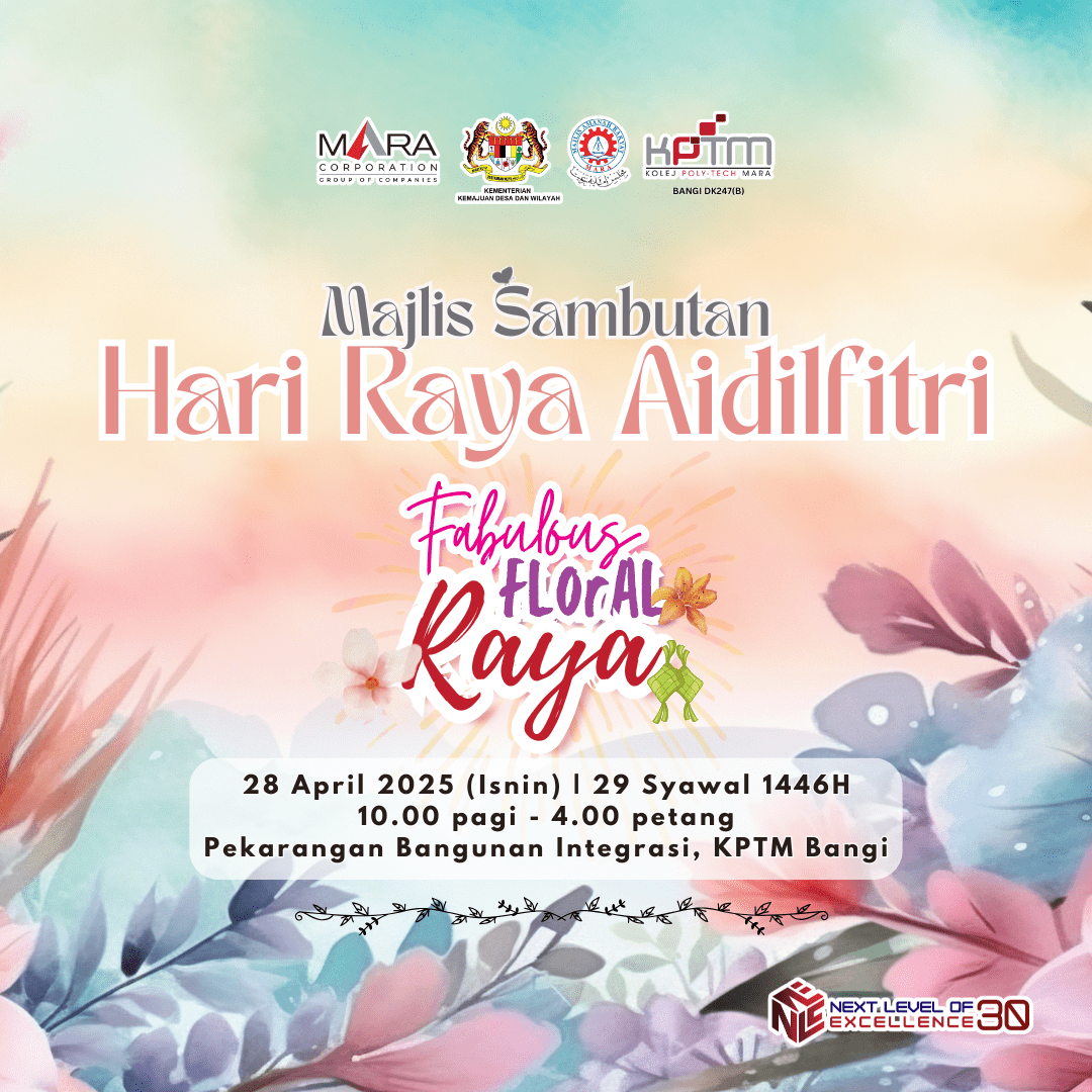 MAJLIS SAMBUTAN HARI RAYA AIDILFITRI 2025 – Laman Web Kolej Poly-Tech MARA Bangi
