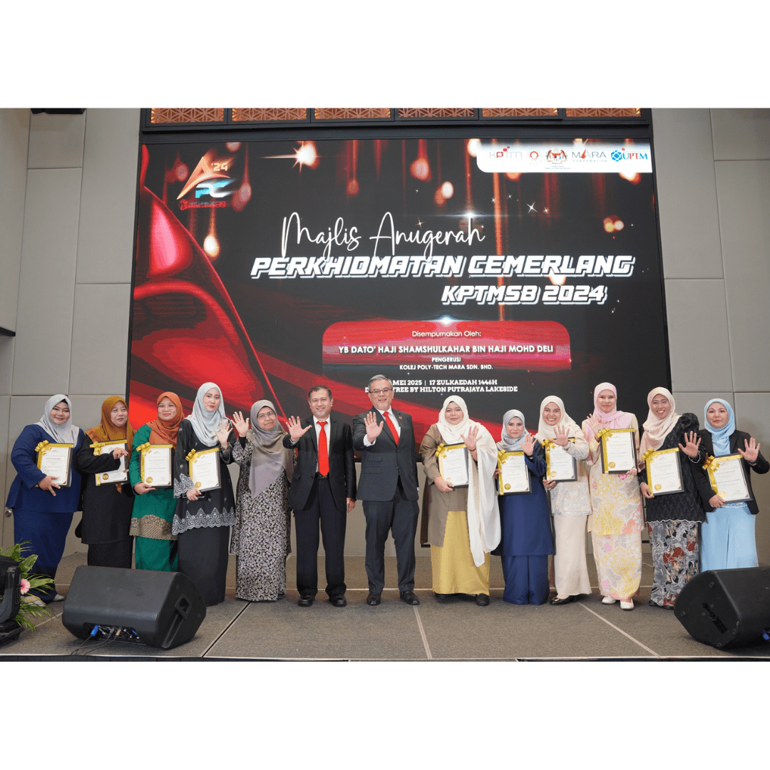 KPTM SDN. BHD. RAIKAN 90 PENERIMA ANUGERAH PERKHIDMATAN CEMERLANG 2024 – Laman Web Kolej Poly ...
